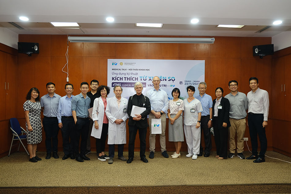 Medical conference 'Clinical application of repeated transcranial magnetic technique (rTMS) at ...